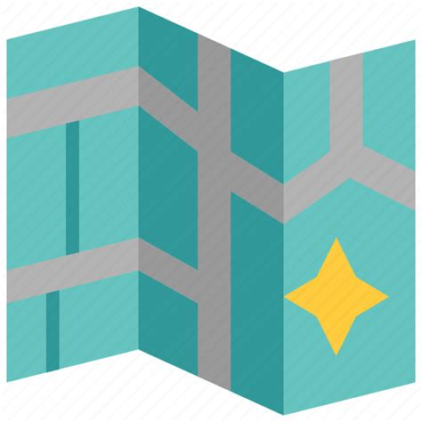 Map Gps Travel Leaflet Street Location Paper Icon Download On Iconfinder