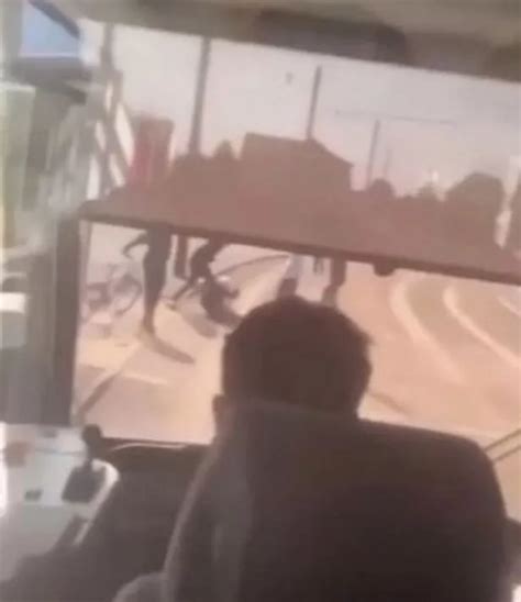 Knife Wielding Youths Brawl In Broad Daylight In Front Of Shocked Tram