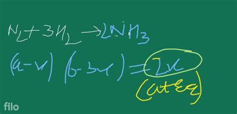 Calculate The Expression For Kc And Kp If Initially A Moles Of N And