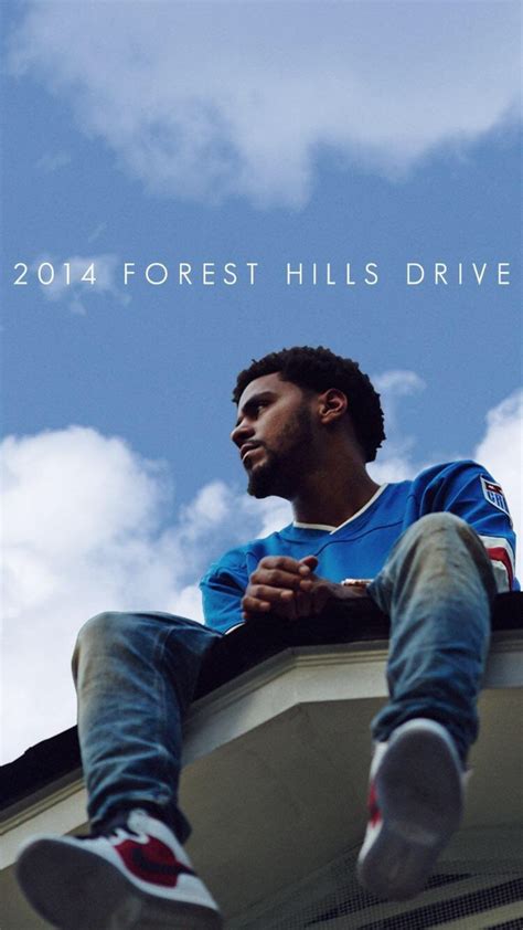2014 Forest Hills Drive Album Cover Wallpaper J Cole Hip Hop Wallpaper