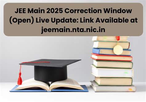 JEE Main Correction Window Open Live Update Link Available At Jeemain Nta Nic In