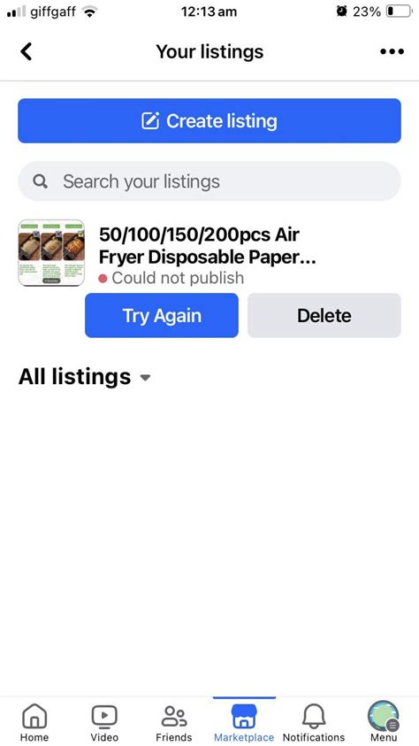 how do i fix this it says could not publish eeeeeeeeeereeeeeeeeeeeee r facebook