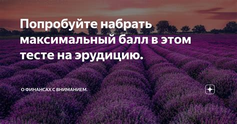 Попробуйте набрать максимальный балл в этом тесте на эрудицию Тестовик тесты с вопросами на