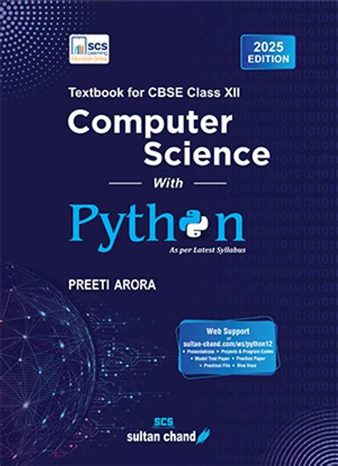 Computer Science With Python Textbook For Cbse Class 12 2025 26 Session Buy Computer