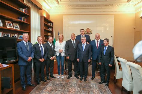 Красимир Инински се срещна с президента на МОК Българска федерация по бокс