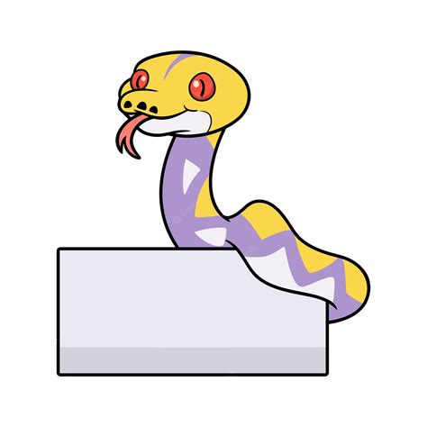 Dessin Animé Mignon Python Réticulé Lavande Avec Signe Vierge Vecteur Dessin Animé Mignon Python Réticulé Lavande Avec Signe Vierge Vecteur
