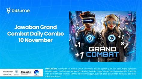 Jawaban Grand Combat Daily Combo 10 November