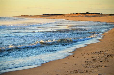 Nauset Beach Sea Smoke Sunrise Photograph By Dianne Cowen Cape Cod