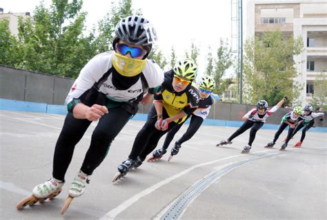 حضور ۲ اسکیت سوار چهارمحال و بختیاری در مسابقات اسکیت سرعت خبرگزاری