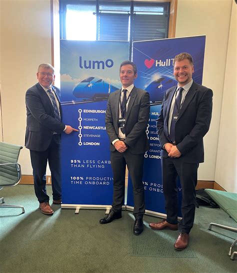 Lumo And Hull Trains Event In Parliament Sees Mps Celebrate Open Access Success