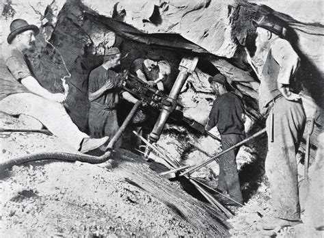 Miners Working A Quartz Reef At The Victoria Quartz Mining Co At A Download Scientific Diagram