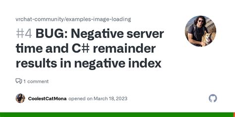 Bug Negative Server Time And C Remainder Results In Negative Index