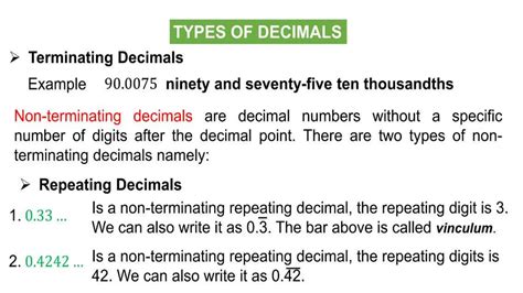 Expressing Rational Numbers From Fraction Form To Decimal Pptx