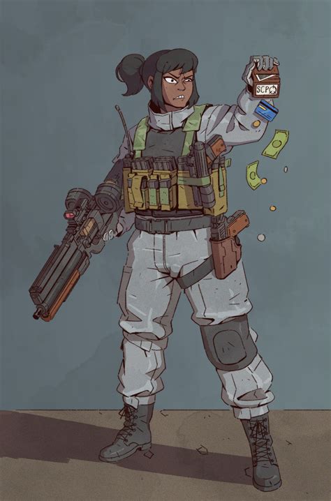 Scp Foundation Drawn By Hat Legs Danbooru