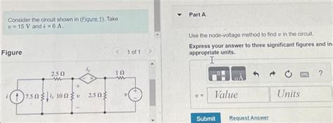 Solved Consider The Circuit Shown In Figure Take V Chegg