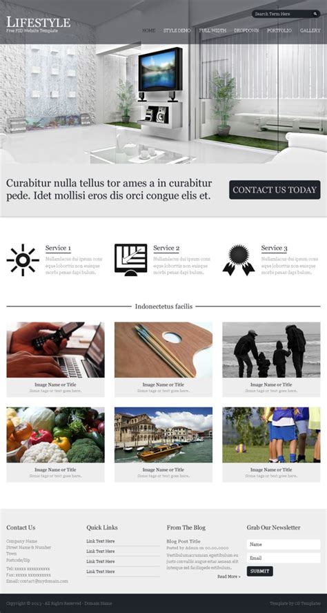 Covert Psd Into Html Css Bootstrap By Vickykhaan Fiverr