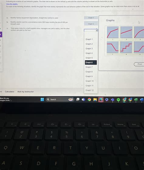 Solved Following Are A Series Of Cost Behavior Graphs The Solved Following Are A Series Of Cost Behavior Graphs The