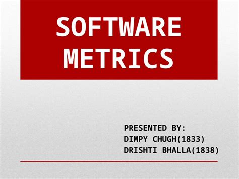 PPTX Software Metrics Software Engineering DOKUMEN TIPS