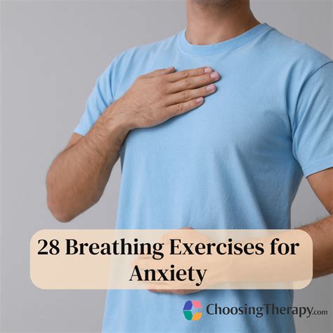 28 Anxiety Breathing Techniques