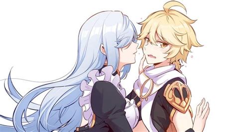 Heres A Aether X Shenhe Ship Btw This Is My First Post Here R