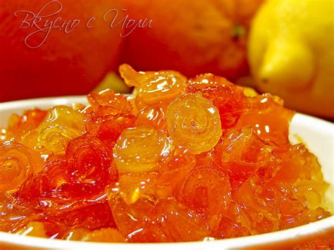 Захаросани цитрусови корички