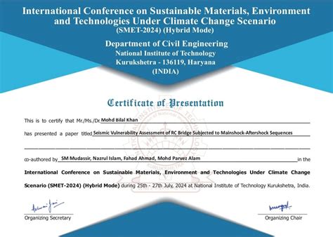 Mohd Bilal Khan On Linkedin The Paper Will Be Accessible In A Week