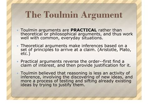 Three Types Of Arguments Ppt
