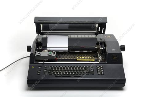 IBM Electronic Composer S Stock Image C Science Photo Library
