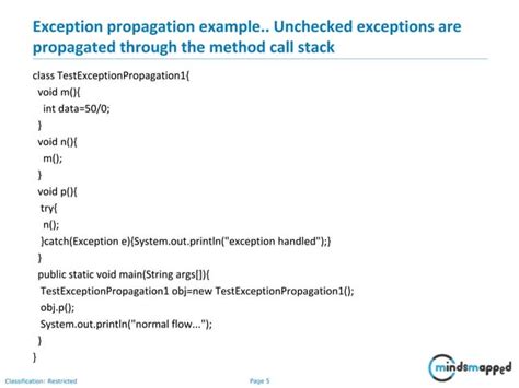 Exception Handling Ppt