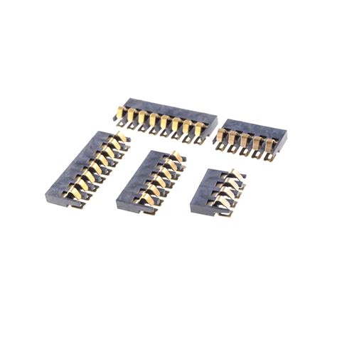 Spring Compression Contact 20 Mm Pitch 2 3 4 5 6 7 8 Pin Male Surface Mount Pcb Modular Spring Compression Contact 20 Mm Pitch 2 3 4 5 6 7 8 Pin Male Surface Mount Pcb Modular
