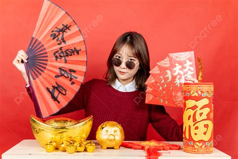 New Years Sweet Girl Sex New Year Spree Background Chinese New Year New Year Happy New Year