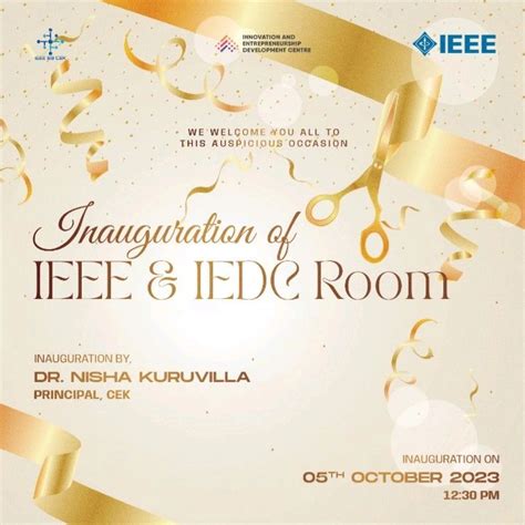 Ieee Sb Ce Kallooppara On Linkedin We Cordially Invite You To Be A