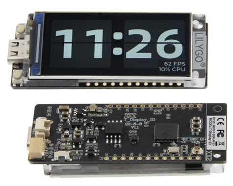 Lilygo T Display S3 плата на процессоре Esp32 S3 с дисплеем 19 дюймов