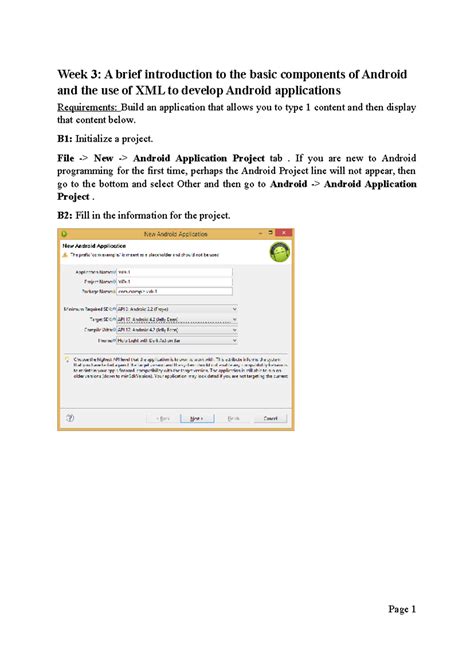 lab2 edit text text view button week 3 a brief introduction to the basic components of