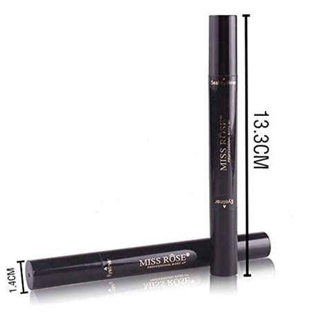 Winged Eyeliner Stamp 2 Pens Dual Ended Liquid Eye Liner Pen Waterproof Smudge Proof Long