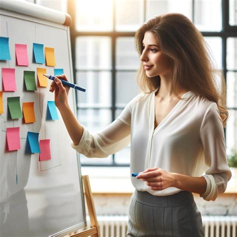 Premium Photo Business Strategy Amp Agile Planning Aigenerated Background