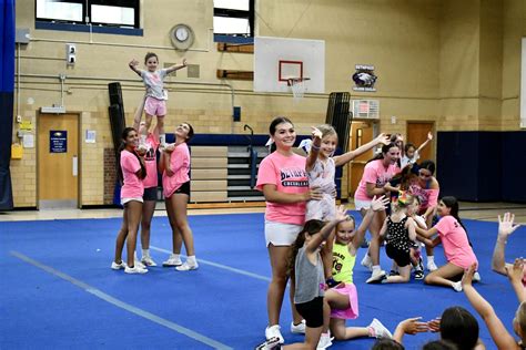 Bethpage High School Cheerleaders Host First Summer Cheer Camp Long