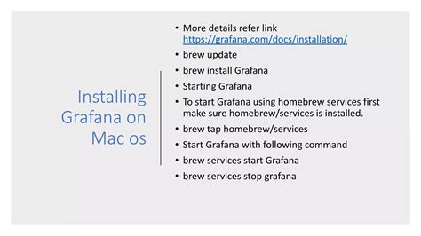 Getting Started With Influx Db And Grafana Installation Guide Pdf
