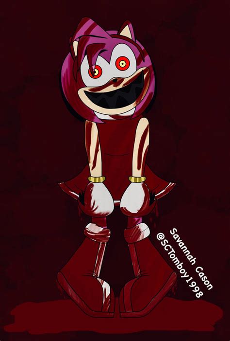 Possessed Amy Rose By Savannahcason On Deviantart