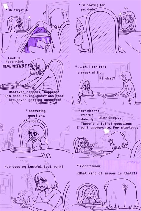 rule 34 2 3 alternate universe blush bodily fluids bone clothing comic comic under her tail