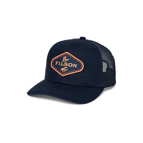Filson Logger Mesh Cap Navy Les Newmans Quality Outdoor And Lifestyle