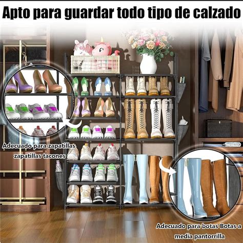 Mueble Zapatero Organizador De Zapatos Moderno 7 Niveles Happyware