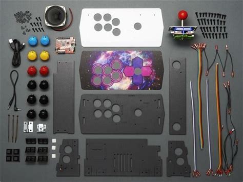 Pimoroni Picade Console Controller Kit For Raspberry Pi 4 Pim488
