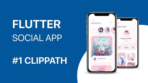 flutter social app speed code youtube