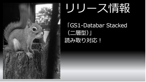 GS1 Databar Stacked二層型読み取り対応 TRL