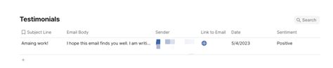 sync positive email feedback to notion with ai analysis bardeen