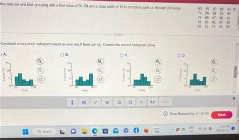 Solved Use The Data Set And Limit Grouping With A First