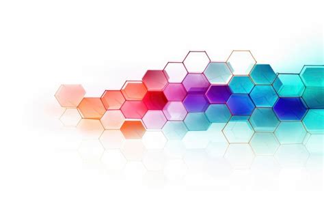 Premium Ai Image Abstract 3d Geometric Pattern Background With Copy Space