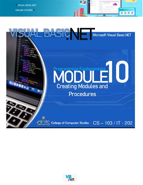Solution Object Oriented Programming Vb Net Module 10 Creating Modules