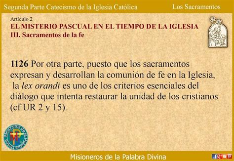 Catequesis Sobre Los Sacramentos Artofit